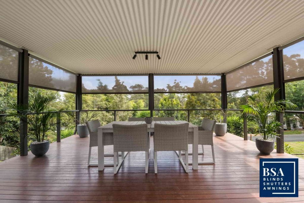 Verandah Blinds Sunshine Coast | Blinds Shutters Awnings Direct